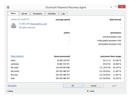 ElcomSoft Distributed Password Recovery : SUMURI