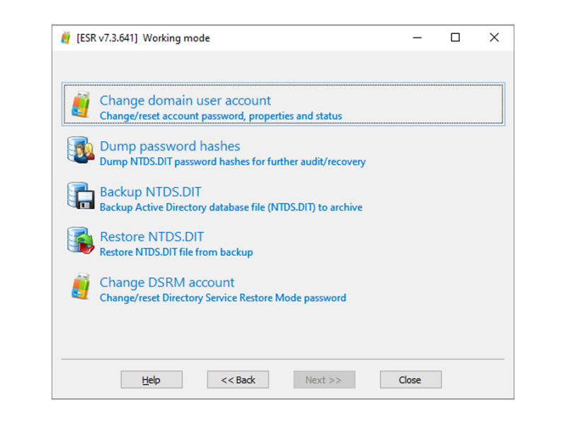 Elcomsoft System Recovery : SUMURI