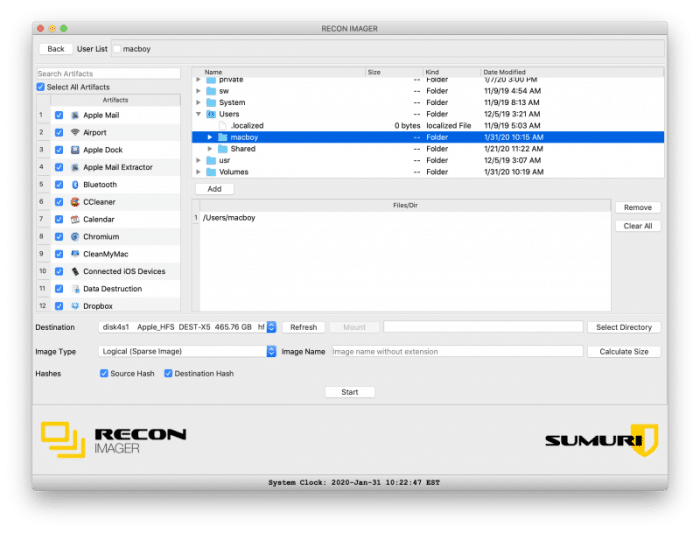 RECON ITR : Best Digital Forensics Software