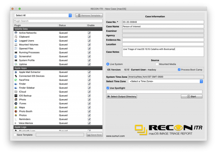 RECON ITR : Best Digital Forensics Software