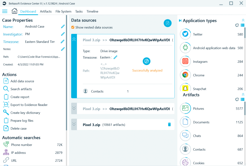 Module 6 – Mobile Device Examinations : SUMURI