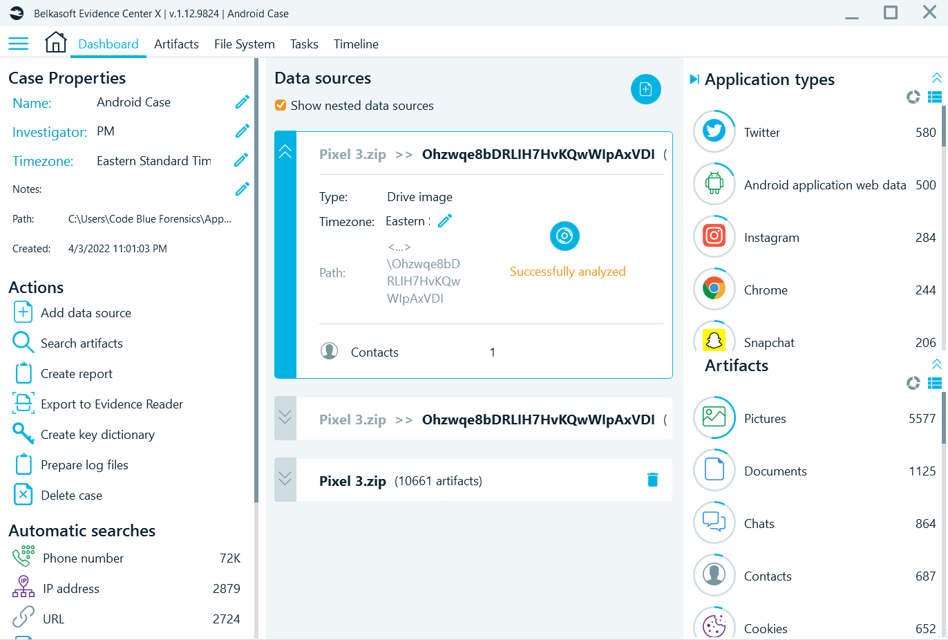 Module 6 – Mobile Device Examinations : SUMURI