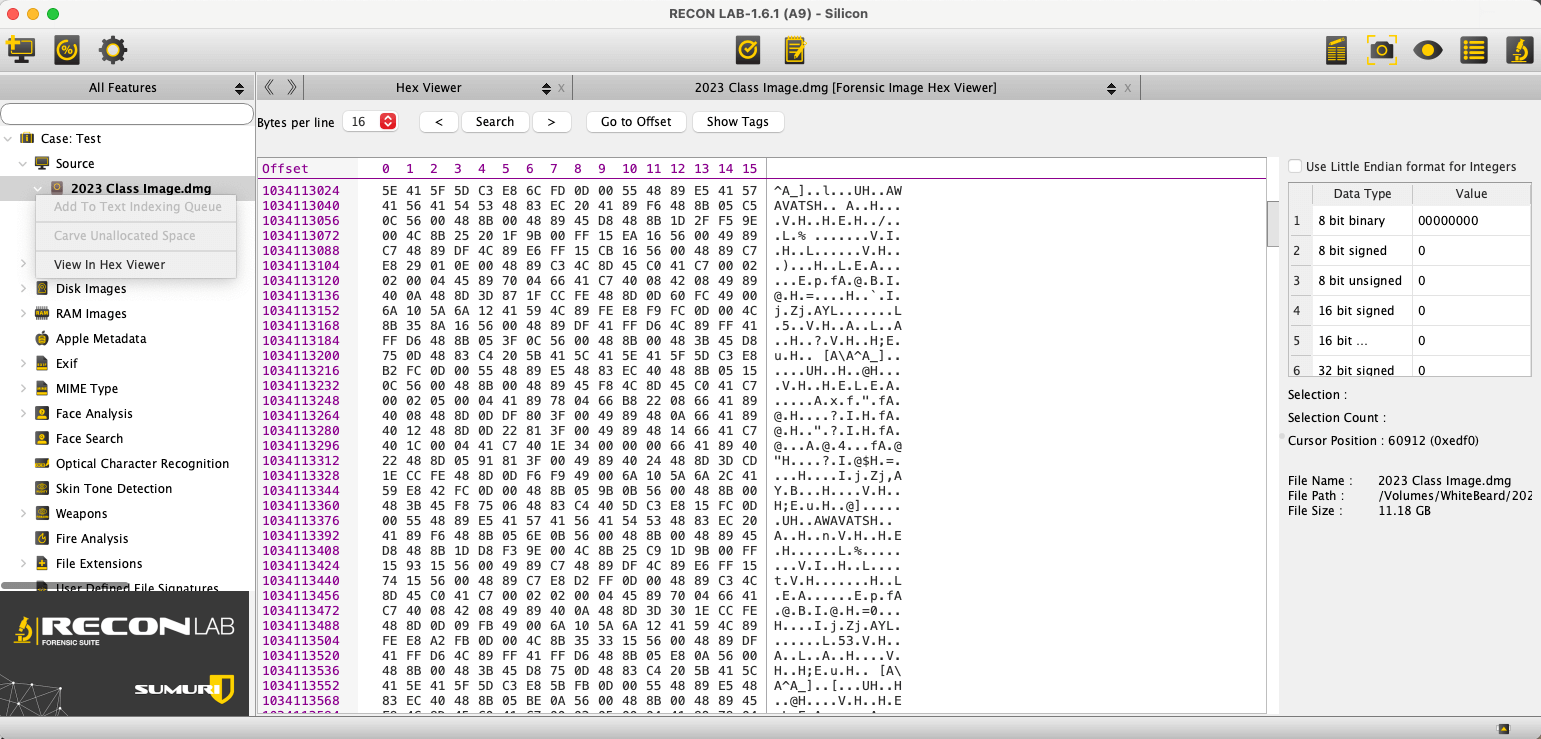 RECON LAB - INTEL build : SUMURI