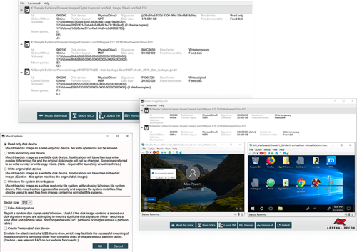 Arsenal Image Mounter : SUMURI Best Digital Forensics Software
